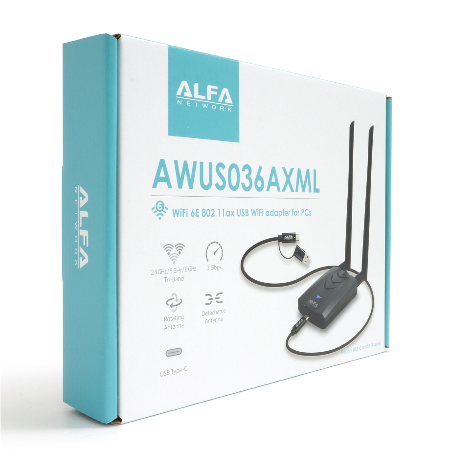 Alfa Adattatore USB AWUS036AXML | Getic